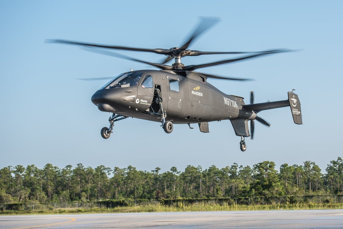 Sikorsky S-97 Raider Achieves First Flight