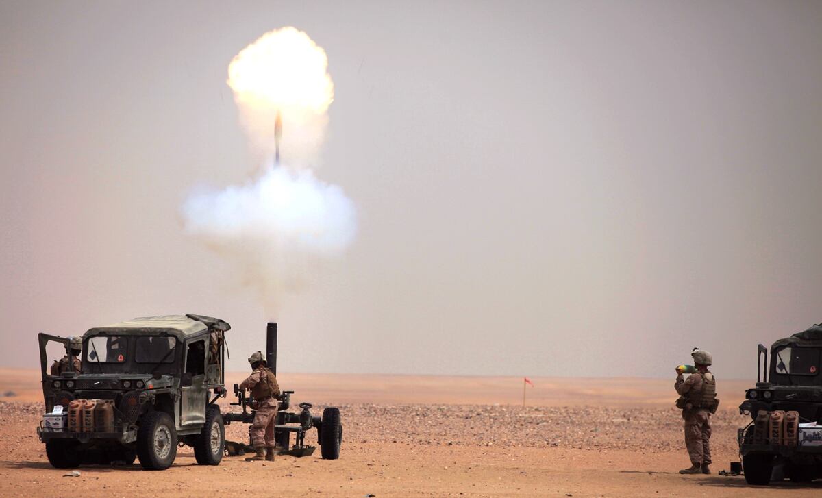 Marines want new guided mortar round that can travel miles