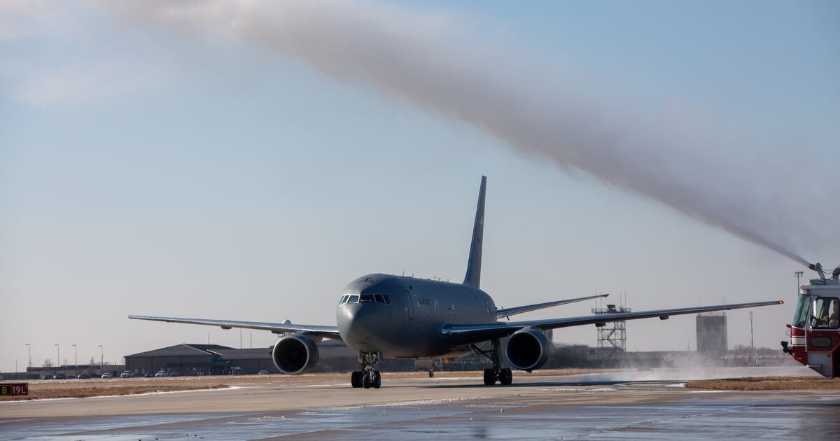 US Air Force receives new KC-46 aircraft, an event decades in the making