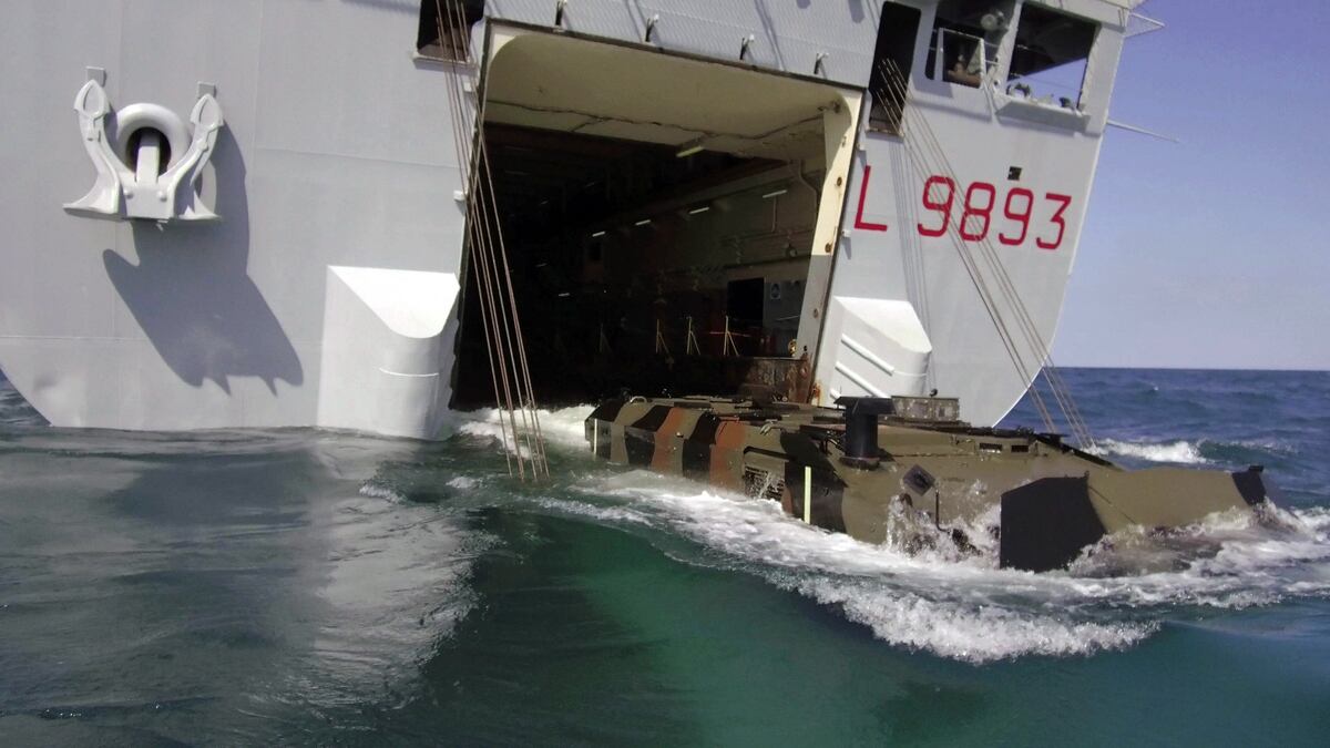 BAE Systems completes Amphibious Combat Vehicle shipboard testing