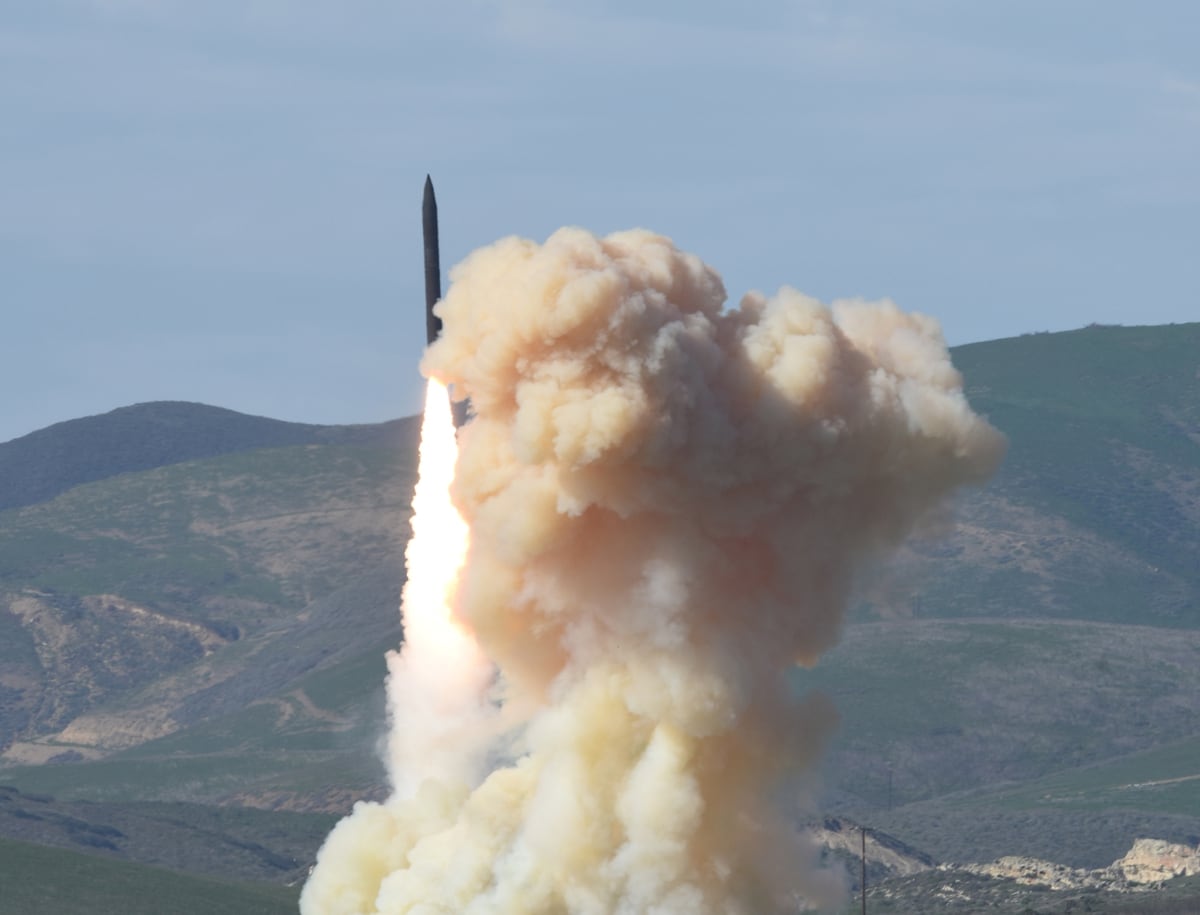 A terrestrial strategy: Hill presses ground and space focus in missile ...