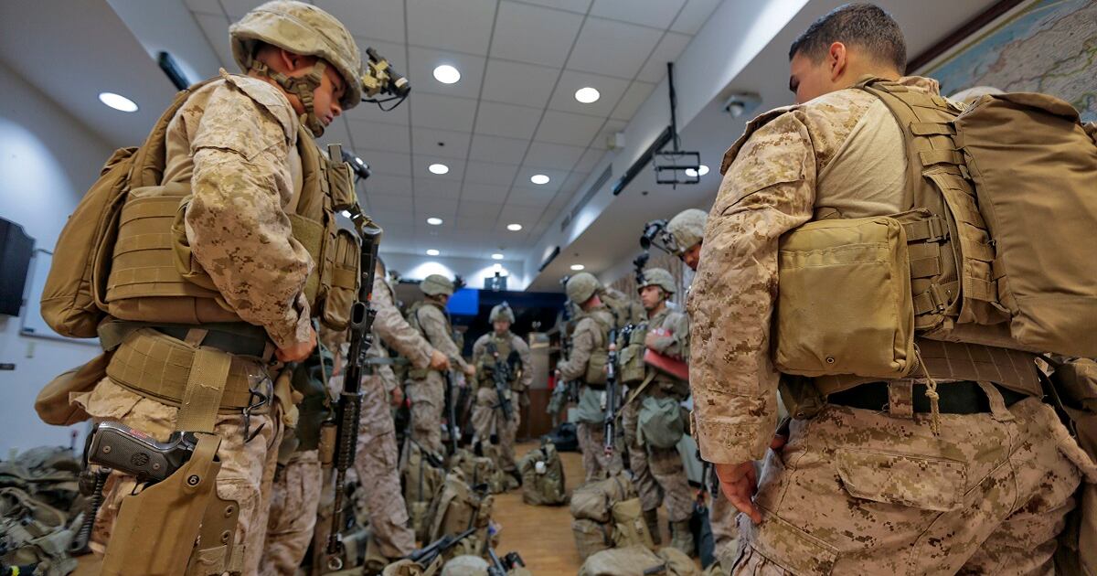 Marines bolster security across the Middle East as US opens embassy in ...