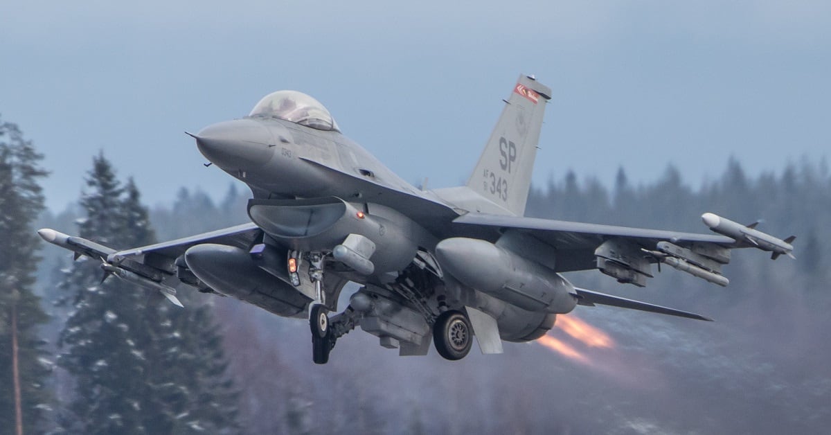 Air Force Reserve and Air National Guard F-16s to install upgraded anti ...