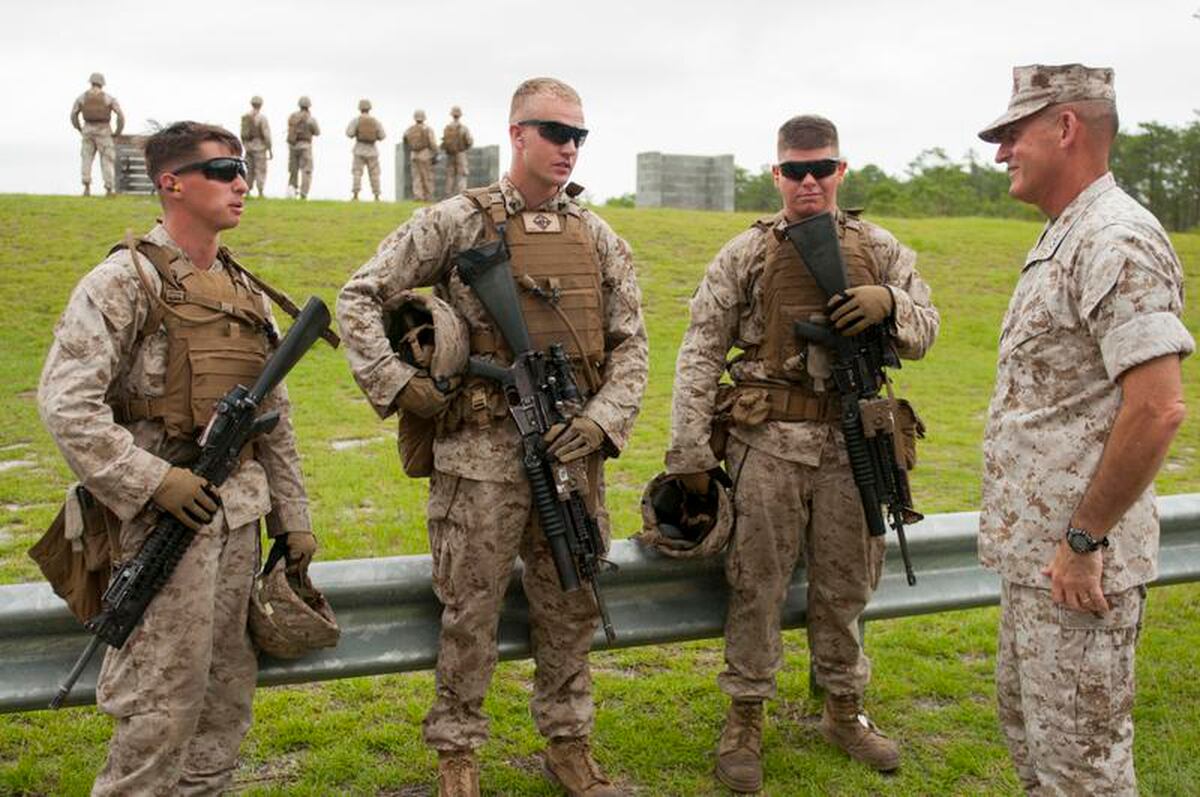 Marine gunner: A few things make good infantry, and having a CAR isn't ...