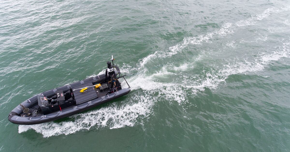 BAE Systems Launches Boats at Air Show