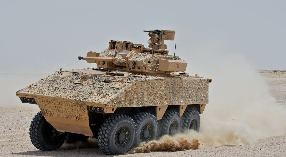 Nexter tests weaponry on armored vehicle as part of Qatar negotiations