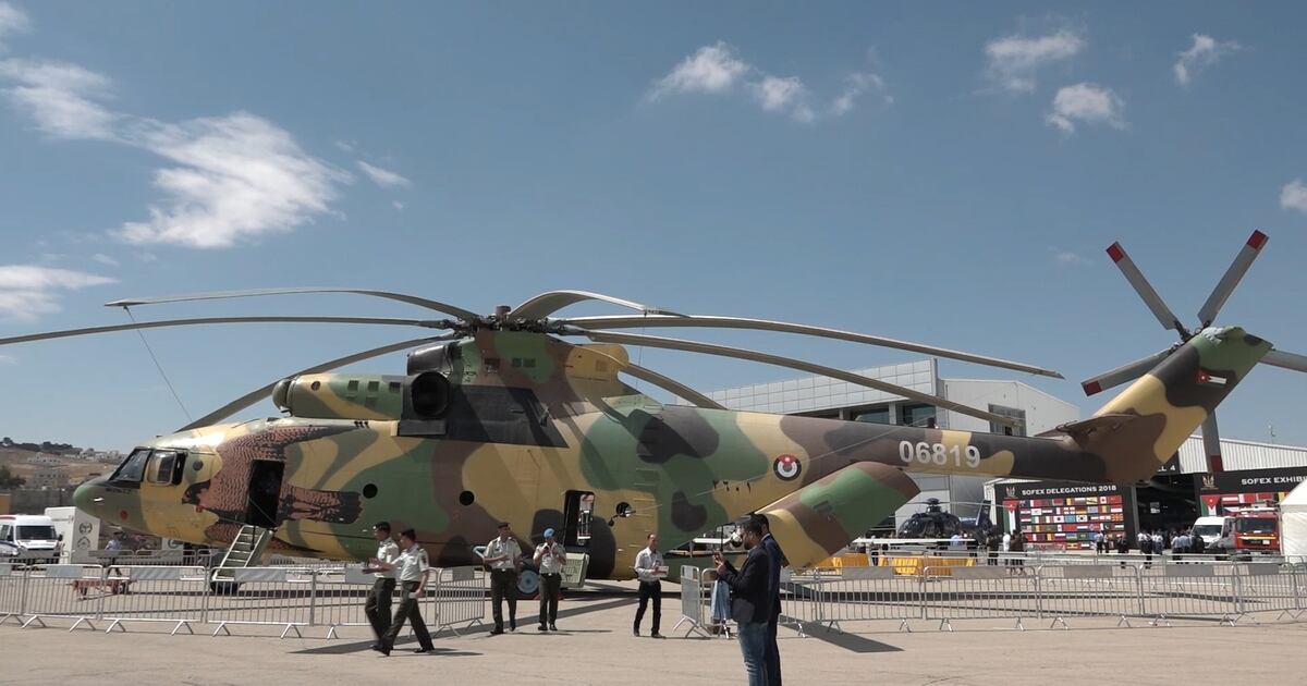 Jordan’s surprising use of the world’s largest helicopter