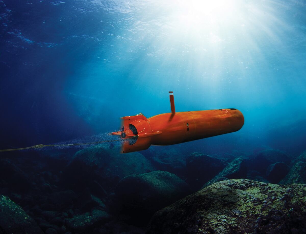 Saab set to demo an underwater drone that pretends to be a sub