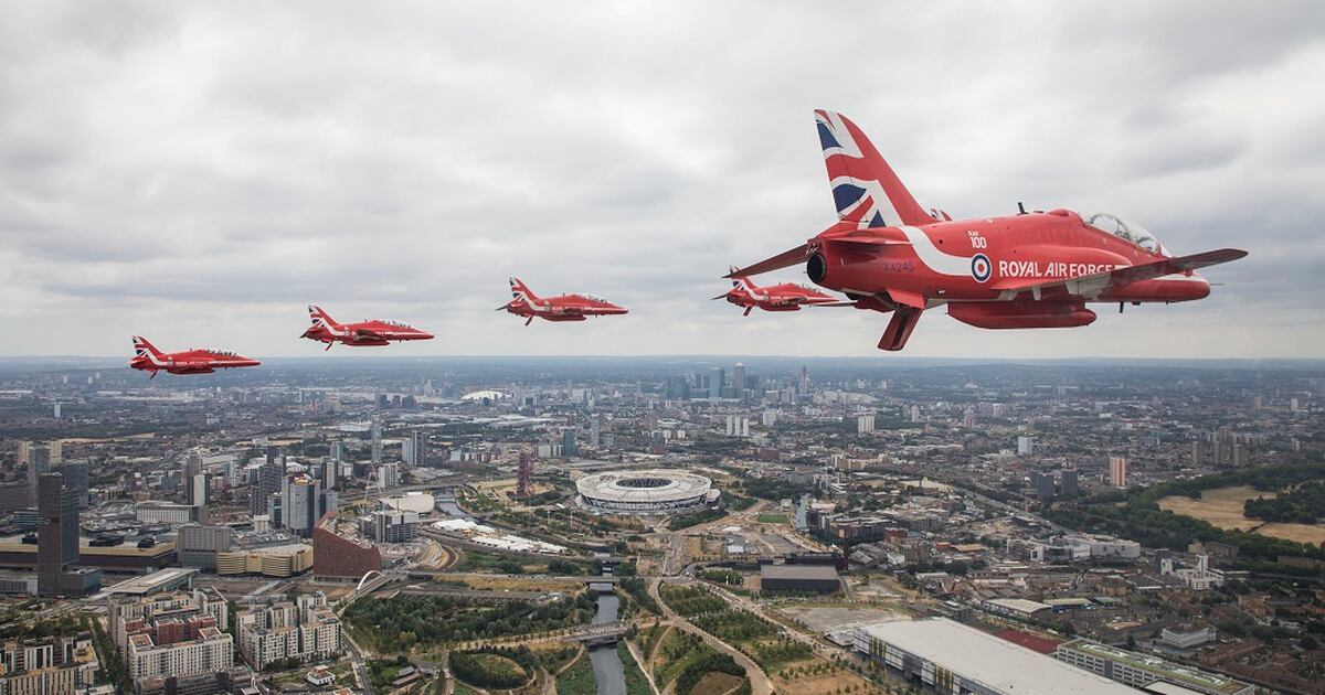 See Britain’s Royal Air Force celebrate its 100th birthday with this ...