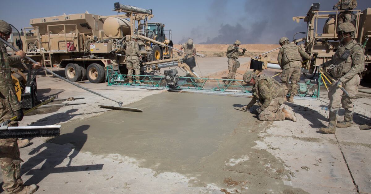 Airmen resurrect Iraqi airfield wrecked by ISIS, in time for Mosul fight
