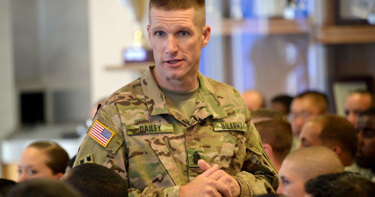 Sergeant Major of the Army Dan Dailey's 6 priorities for 2016