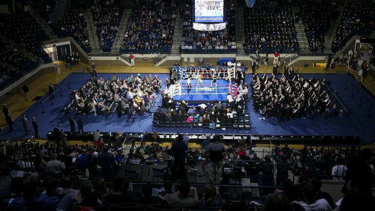 Fight night at the US Naval Academy