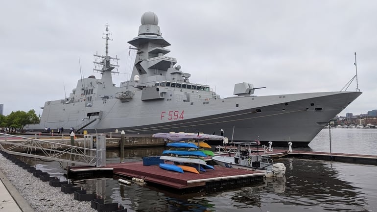 Italian Navy, industry jointly fund warship tour in military training ...