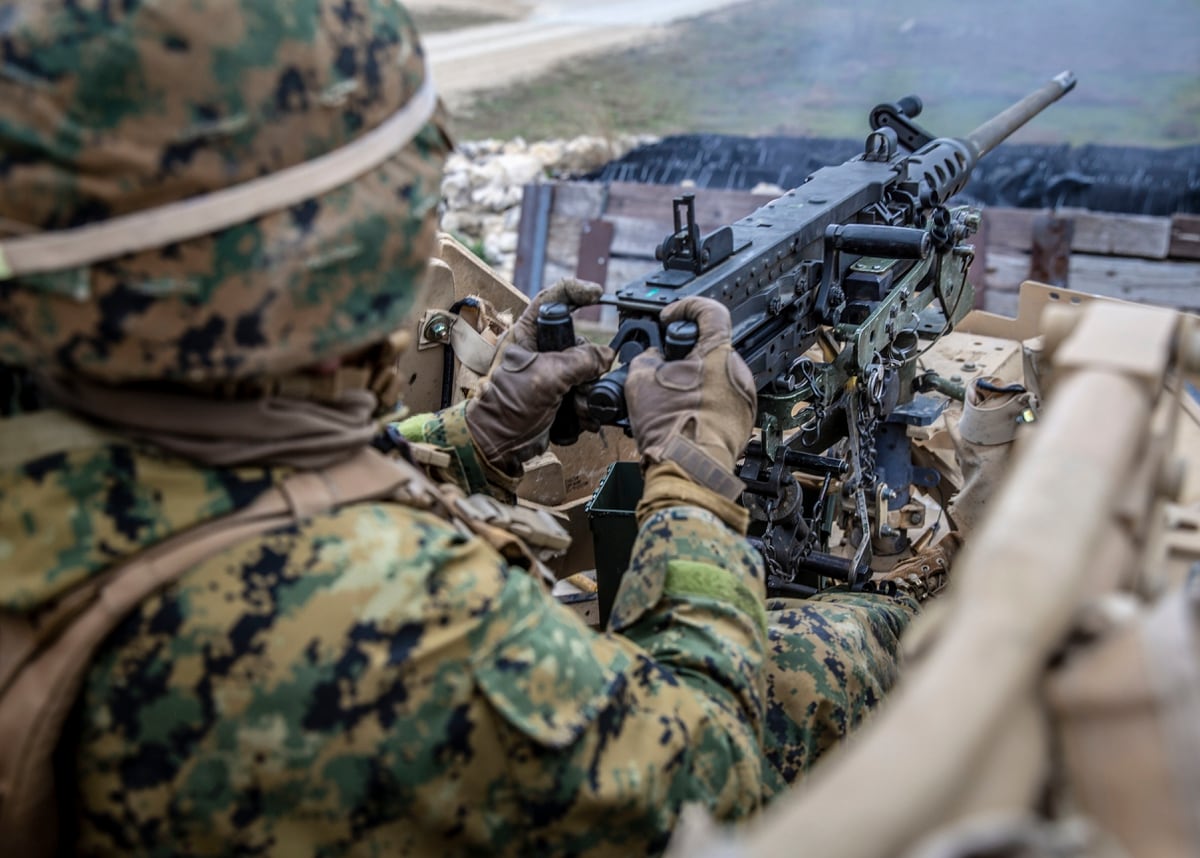 Ammo for the Marine Corps .50 caliber is getting a whole lot lighter