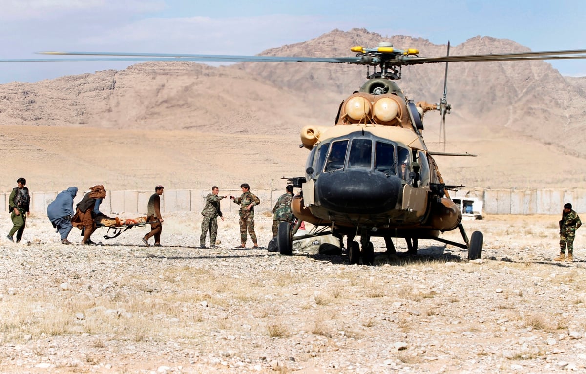 Afghan Taliban ambush helicopter after emergency landing; 3 die