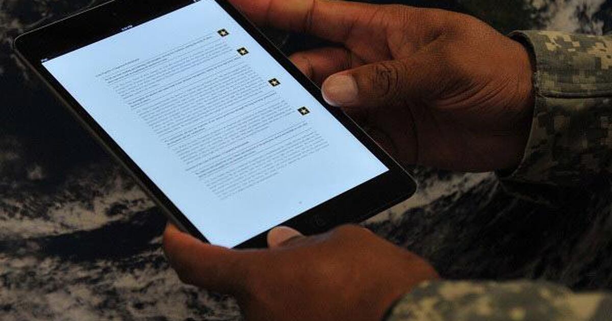 DoD boosting use of secret tablets
