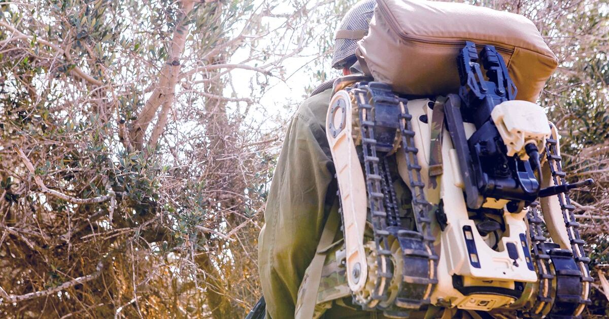 Israeli Startup Targets US Market with Soldier-Carried Robots