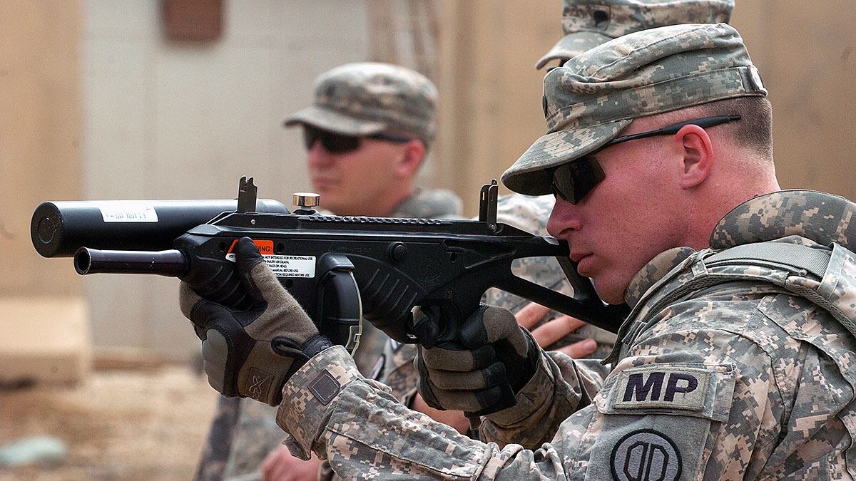 Here’s how the Army wants to stop bad guys without killing them