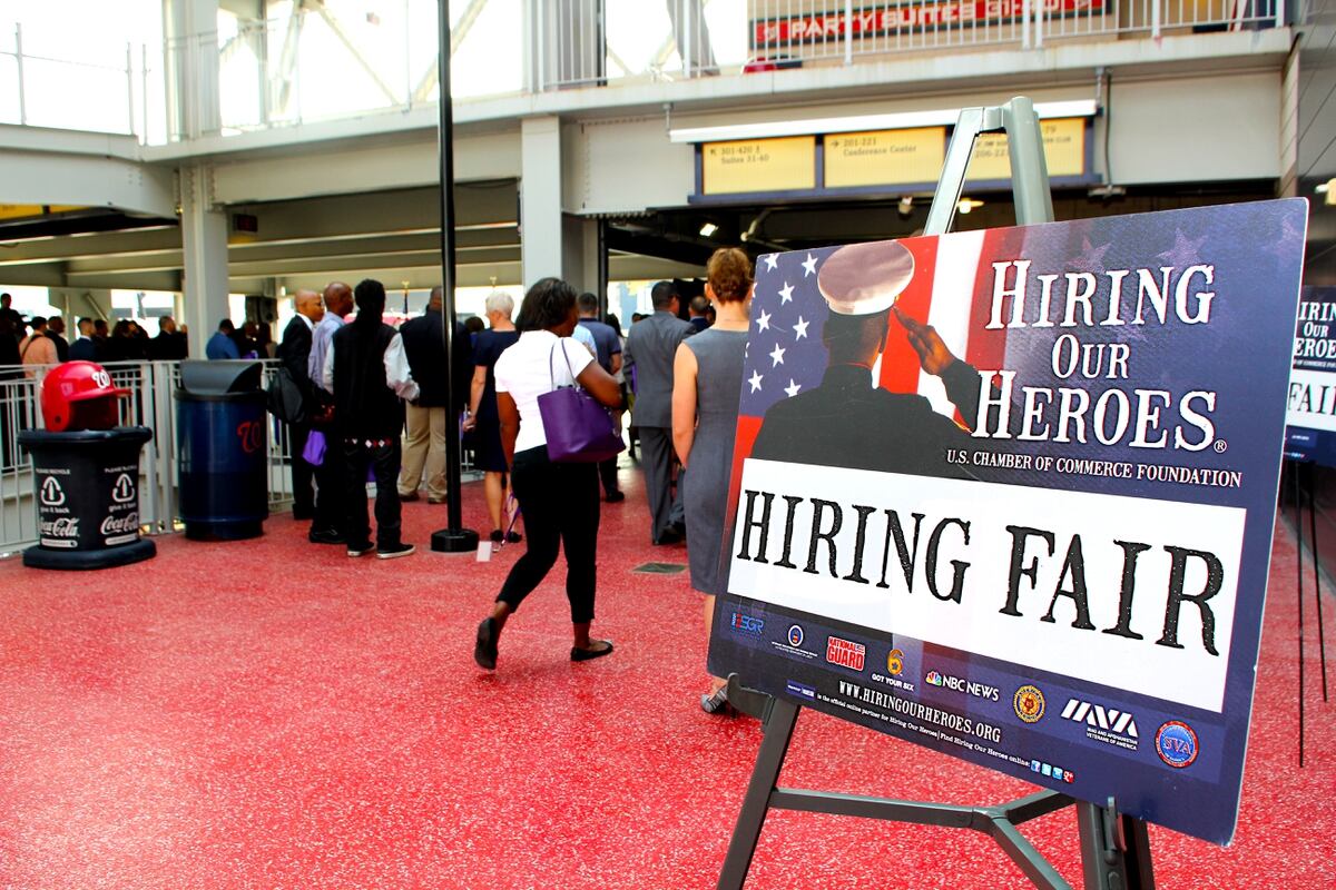 April military and veteran job fairs nationwide