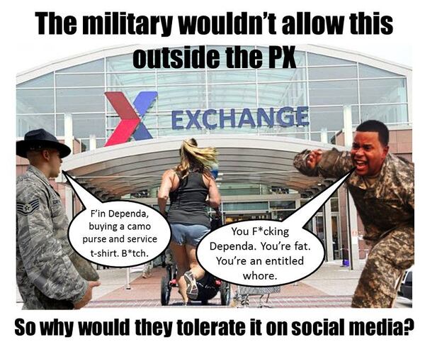 'Dependa' bashing: Mudslingers stun military spouses