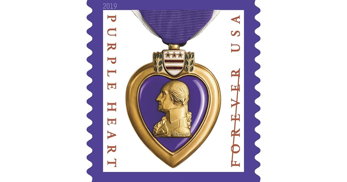 Postal Service to start selling new Purple Heart stamps on Oct. 4