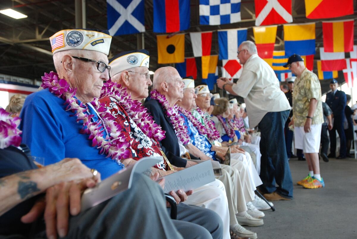 Survivors return to Pearl Harbor 74 years after attack