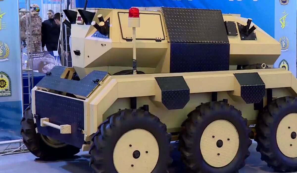 Did Iran just show off a new ground robot?