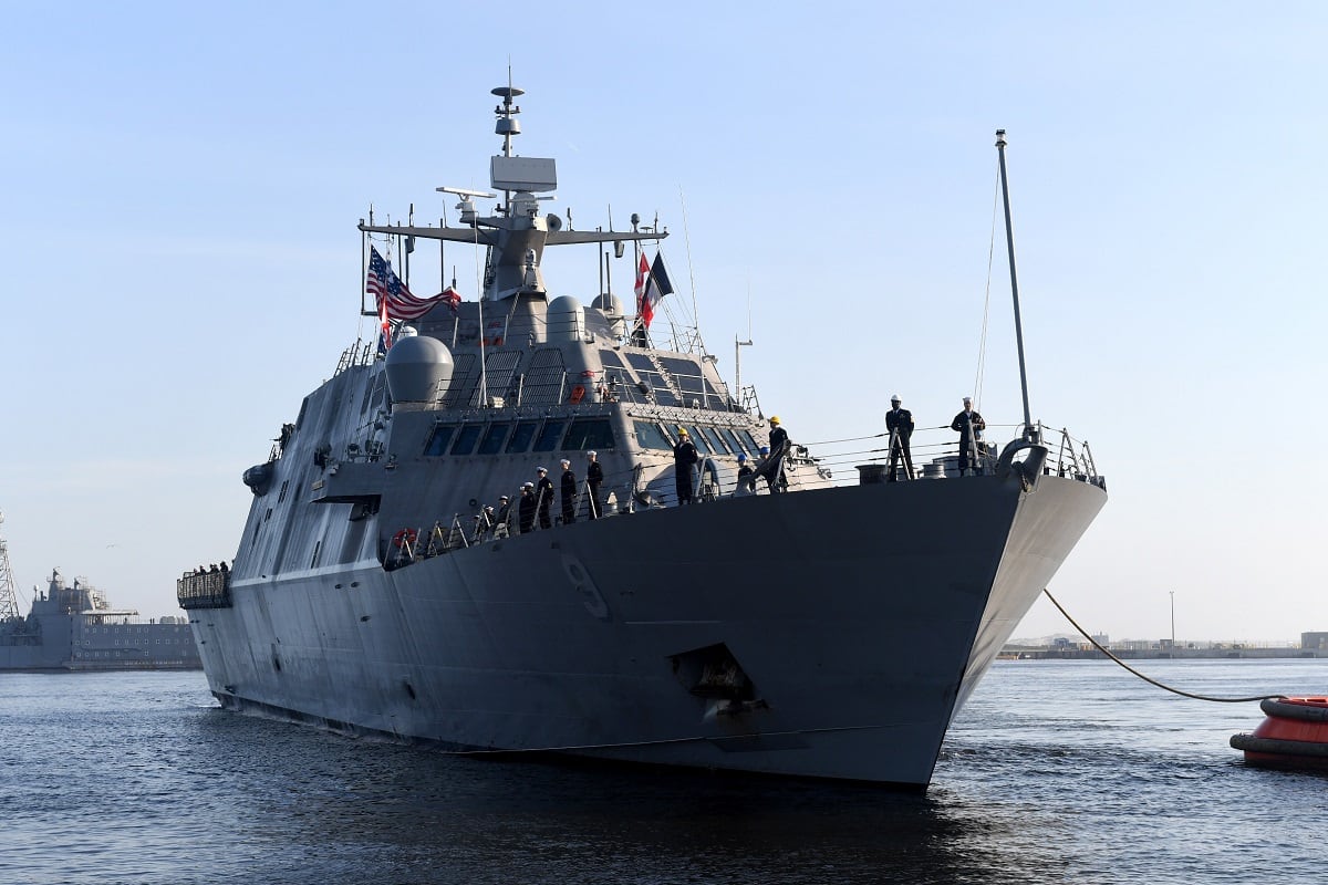 Two new littoral combat ships join the US fleet