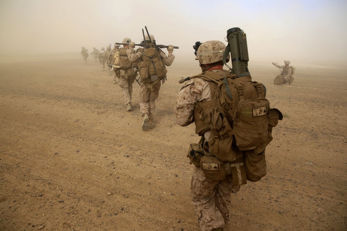 New Marines arrive in Afghanistan