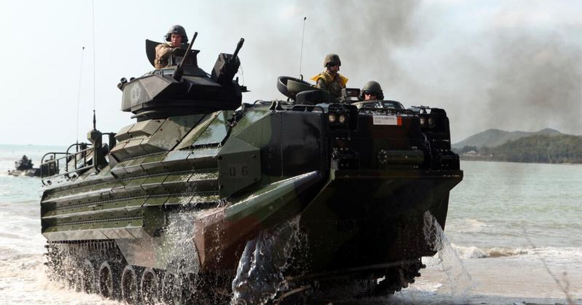 Marines released from hospital following AAV accident