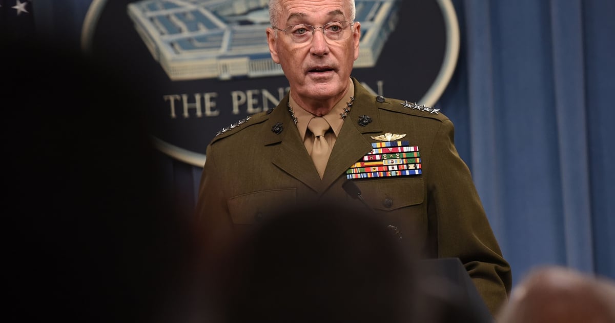 The Pentagon’s National Military Strategy is done, and it’s unclear if ...