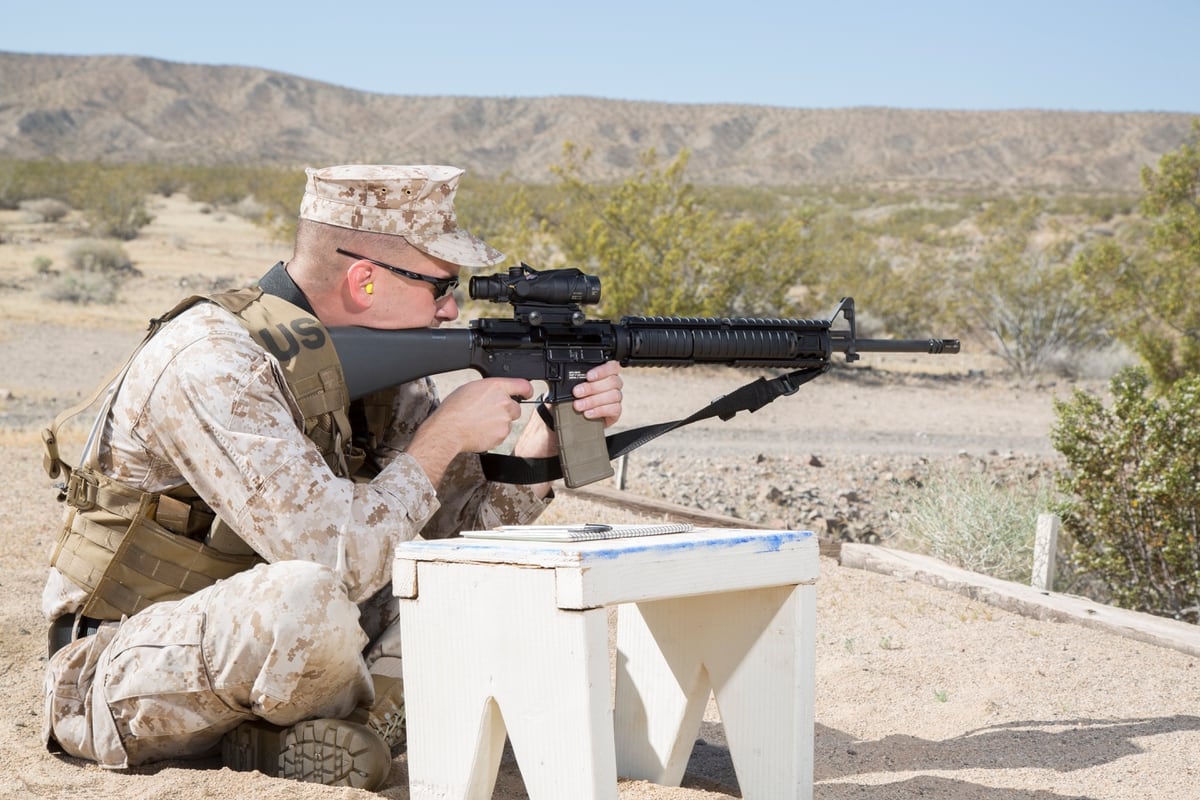 Marine Corps Rifle Qualification Target Size at Edward Calvo blog