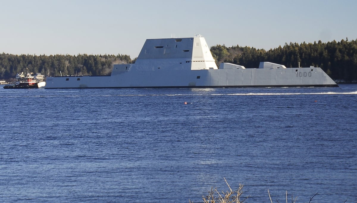 Navy has no plan to introduce new ammo for Zumwalt destroyers