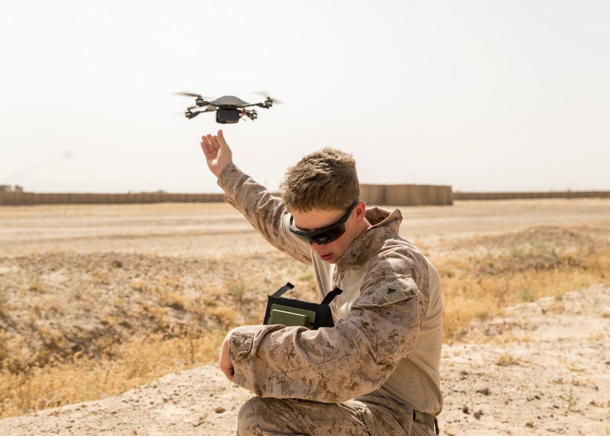 Who will mass produce the first lethal drone?