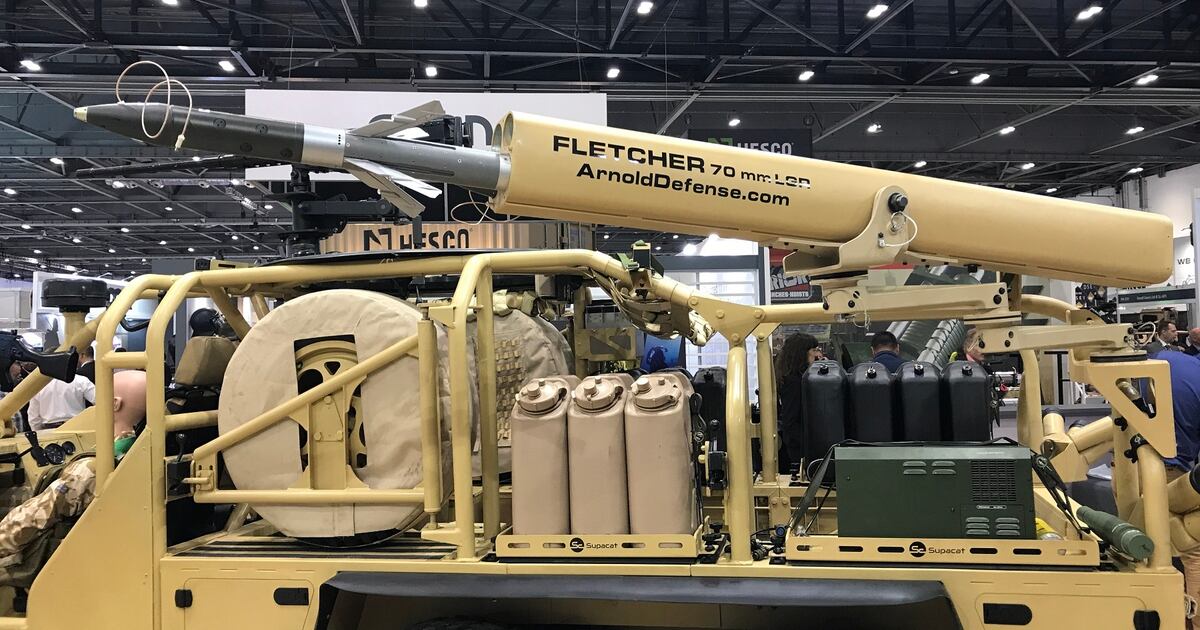 Laser-guided rocket launchers for vehicles and dismounted troops are on ...