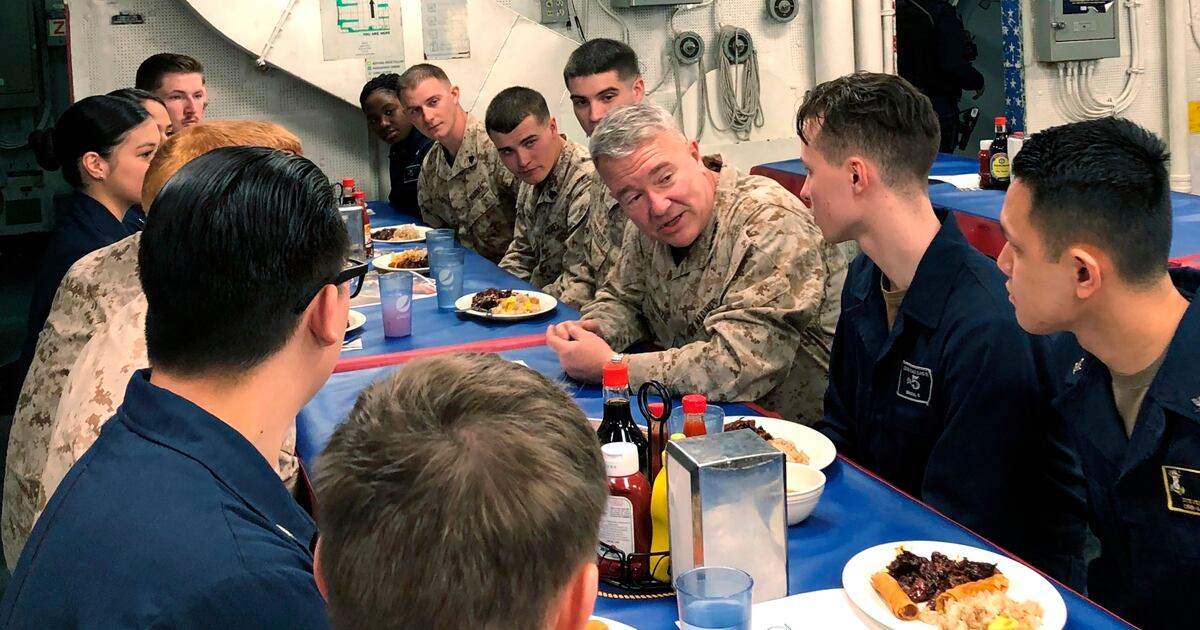 US Central Command general says troop surge in Middle East may not end soon