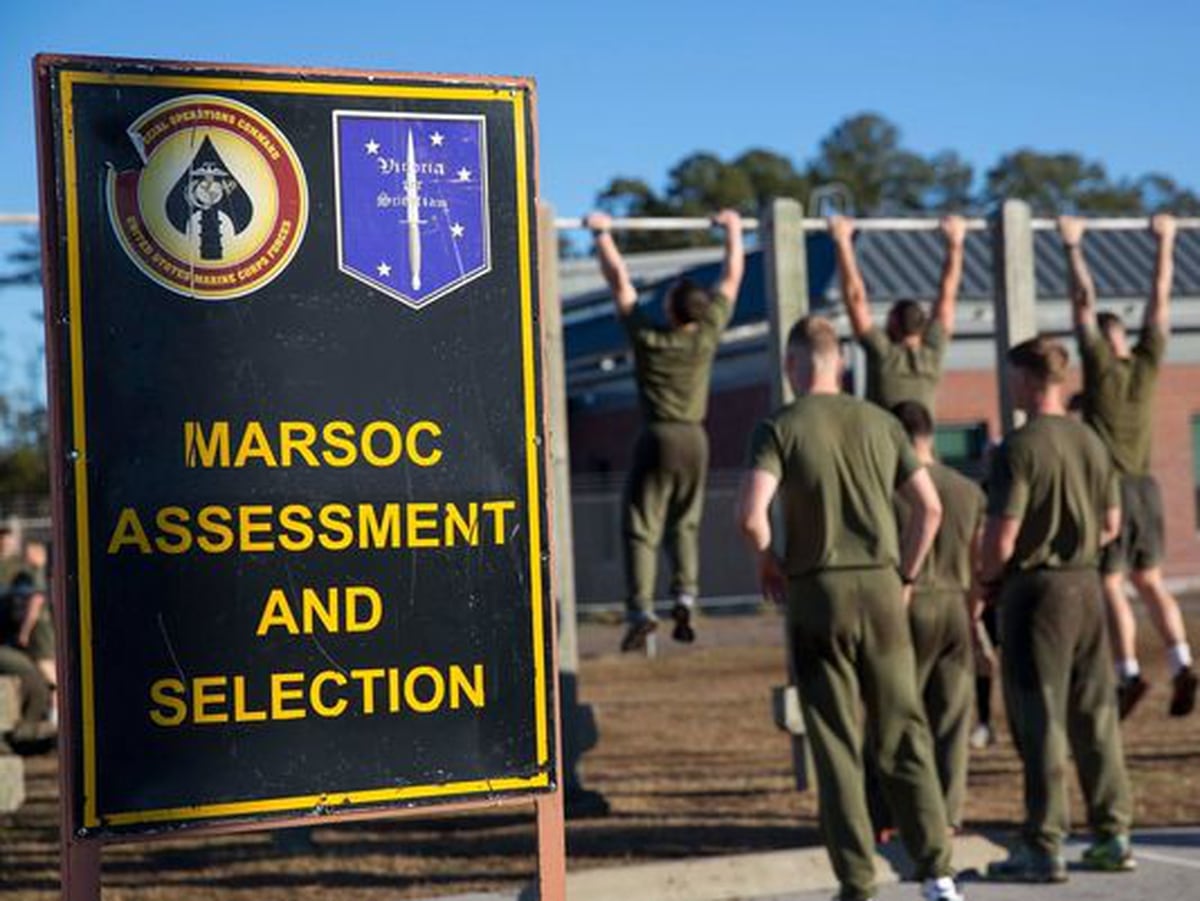 One of two female Marines remains in MARSOC training