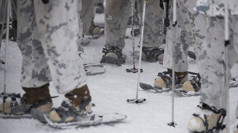 Marine Corps steps up winter-warfare training as global threat shifts