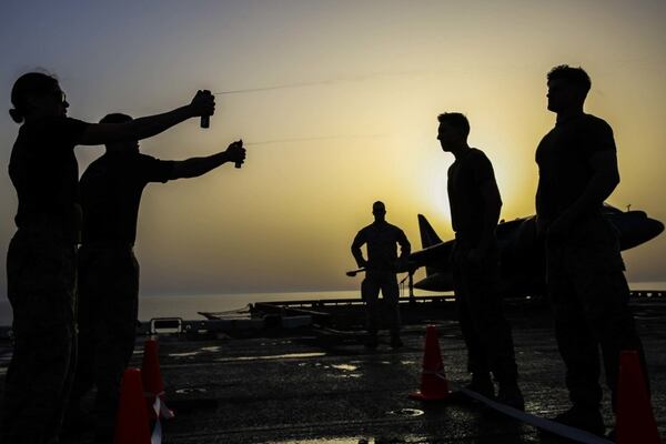A day in the life — photos of Marines getting OC spray-certified are ...