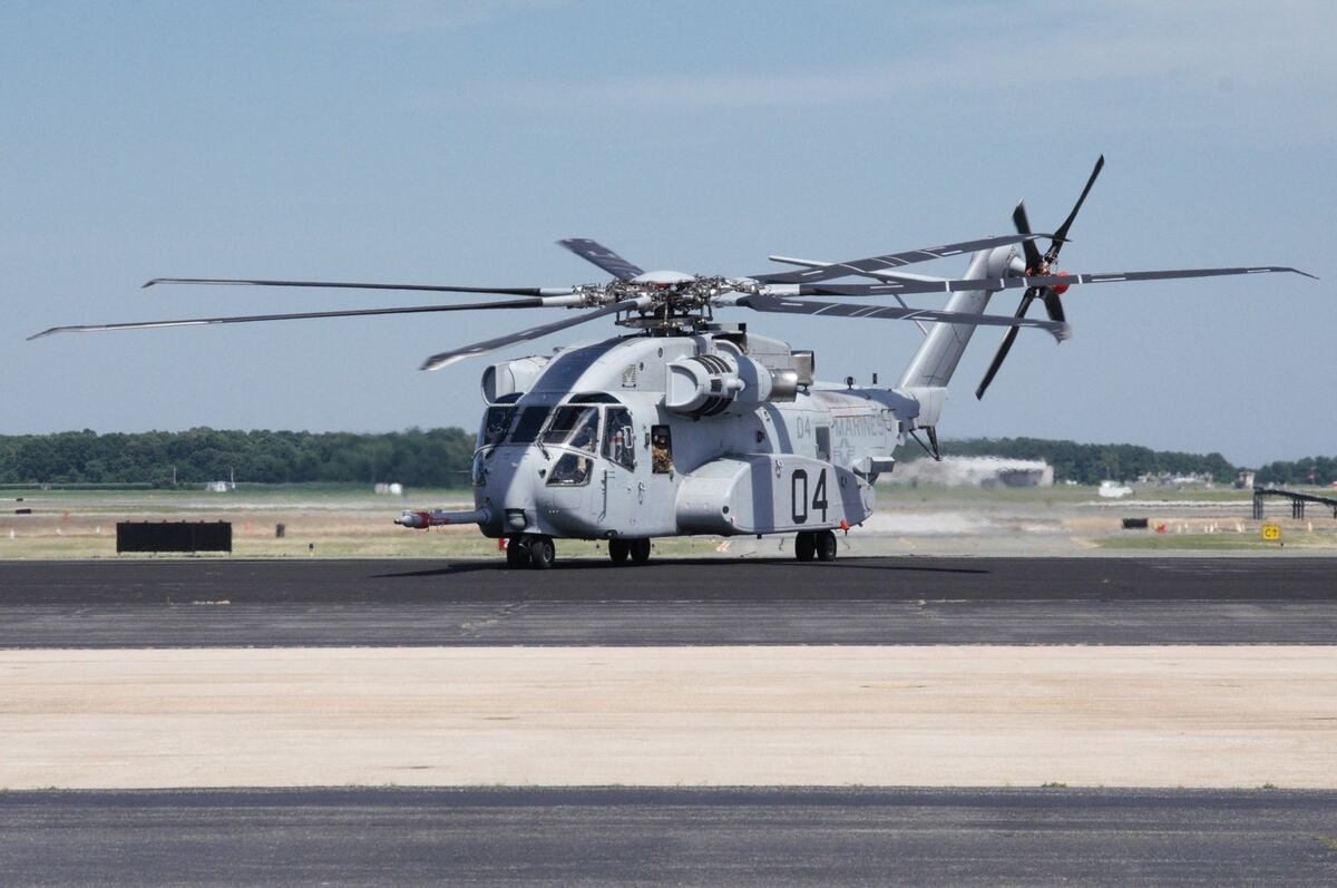 CH-53K King Stallion program completed its first cross-country flight