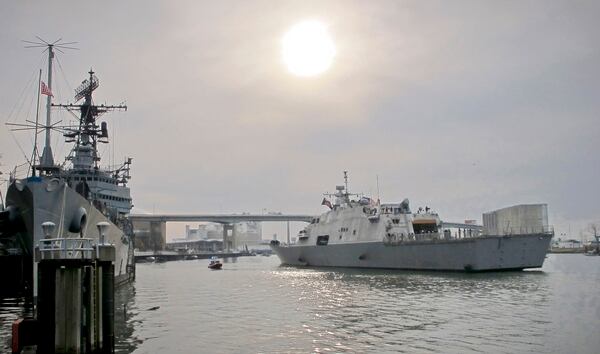 USS Little Rock arrives in NY in advance of commissioning