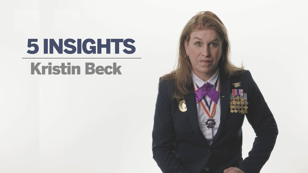 5 Insights: Navy SEAL veteran Kristin Beck