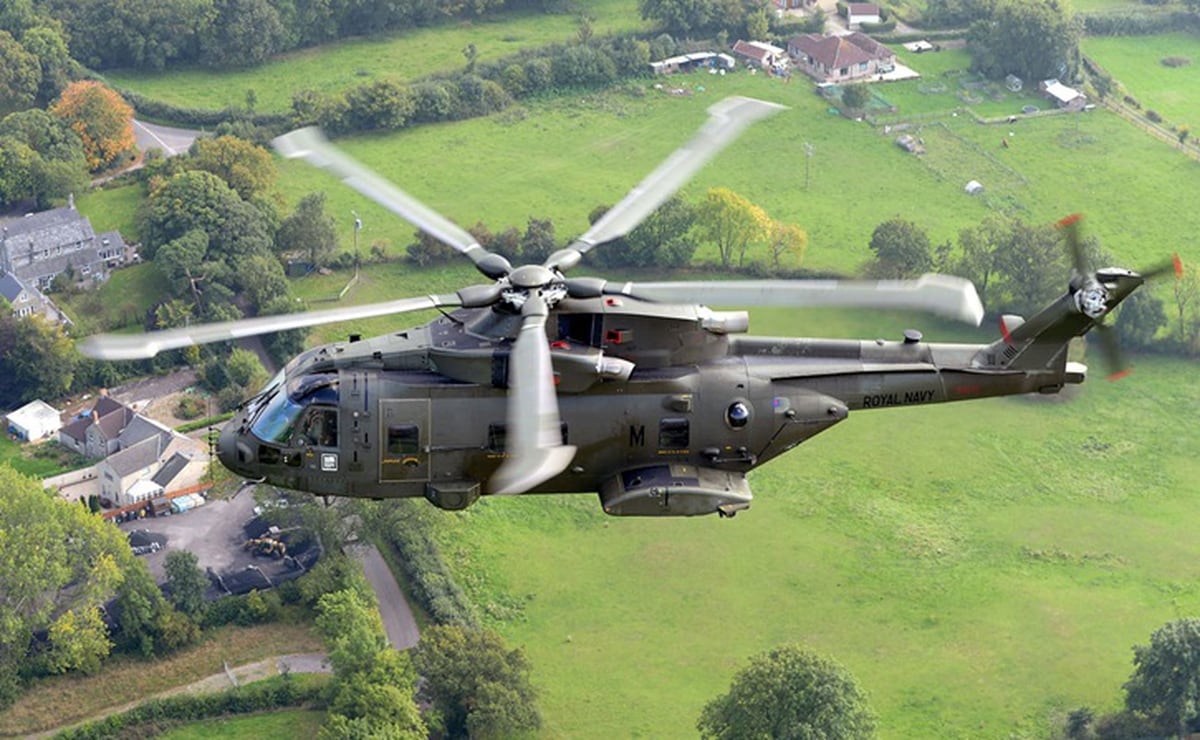 Upgraded Merlins To Boost Royal Marines' Air Mobility
