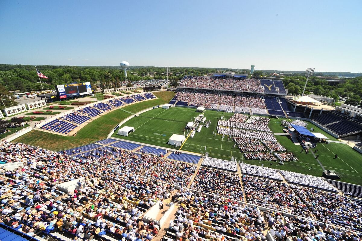 Navy's football stadium gets another large scoreboard