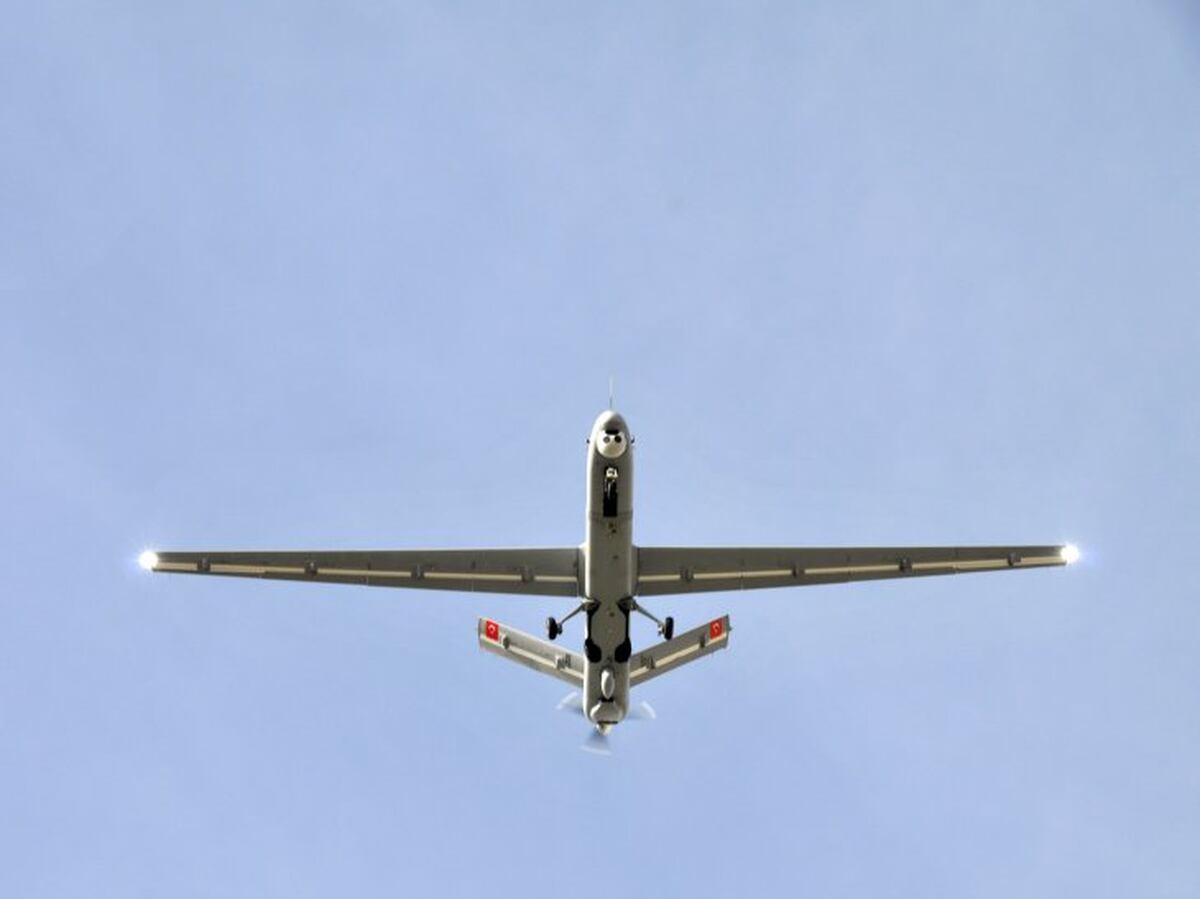Turkish recon UAV takes flight