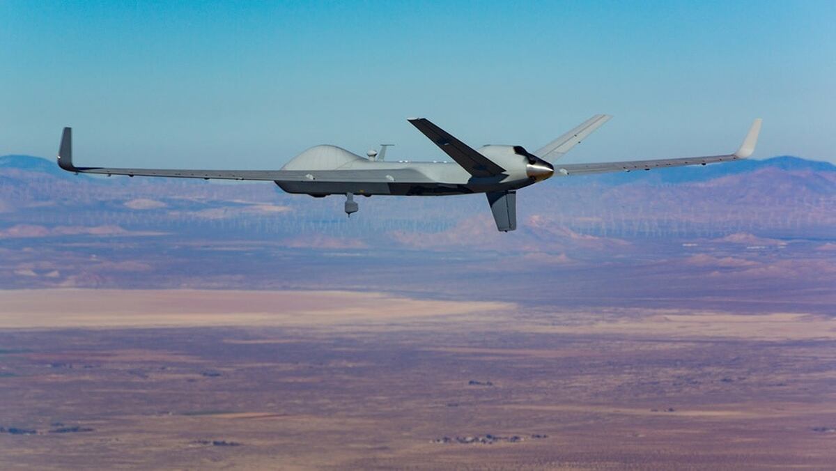 SkyGuardian flies through national airspace