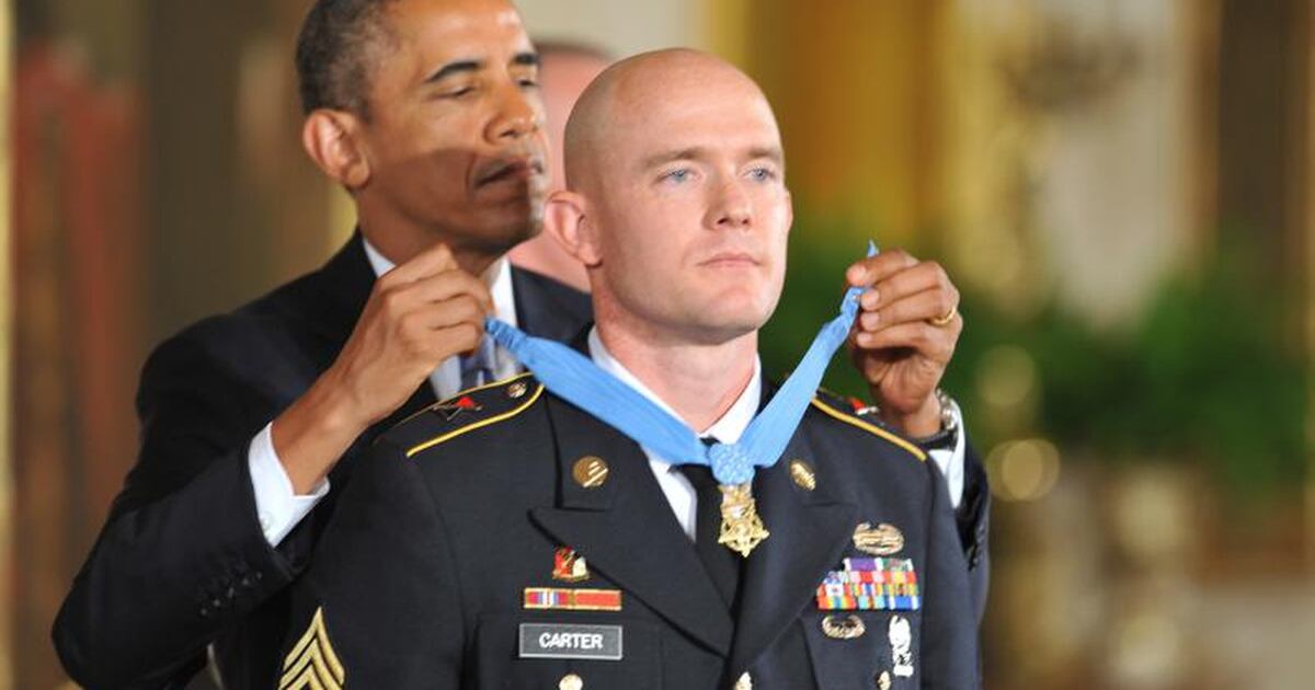 Army Staff Sgt. Ty Carter receives Medal of Honor — Soldier is second ...