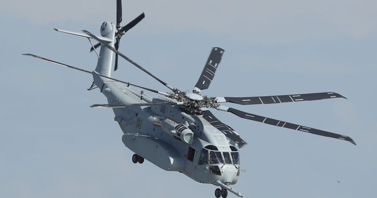 US Marine Corps officials endorse CH-53K helicopter in visit to Germany