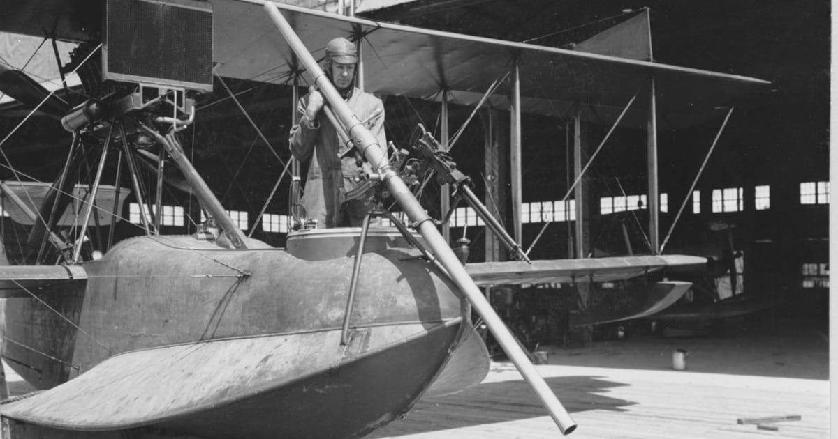 That time the Navy decided to build a flying cannon