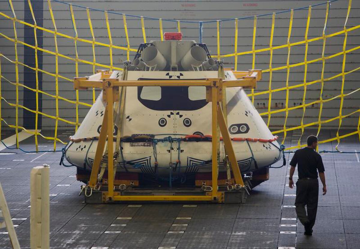 Navy Nasa Wrap Up Recovery Tests Of Orion Spacecraft
